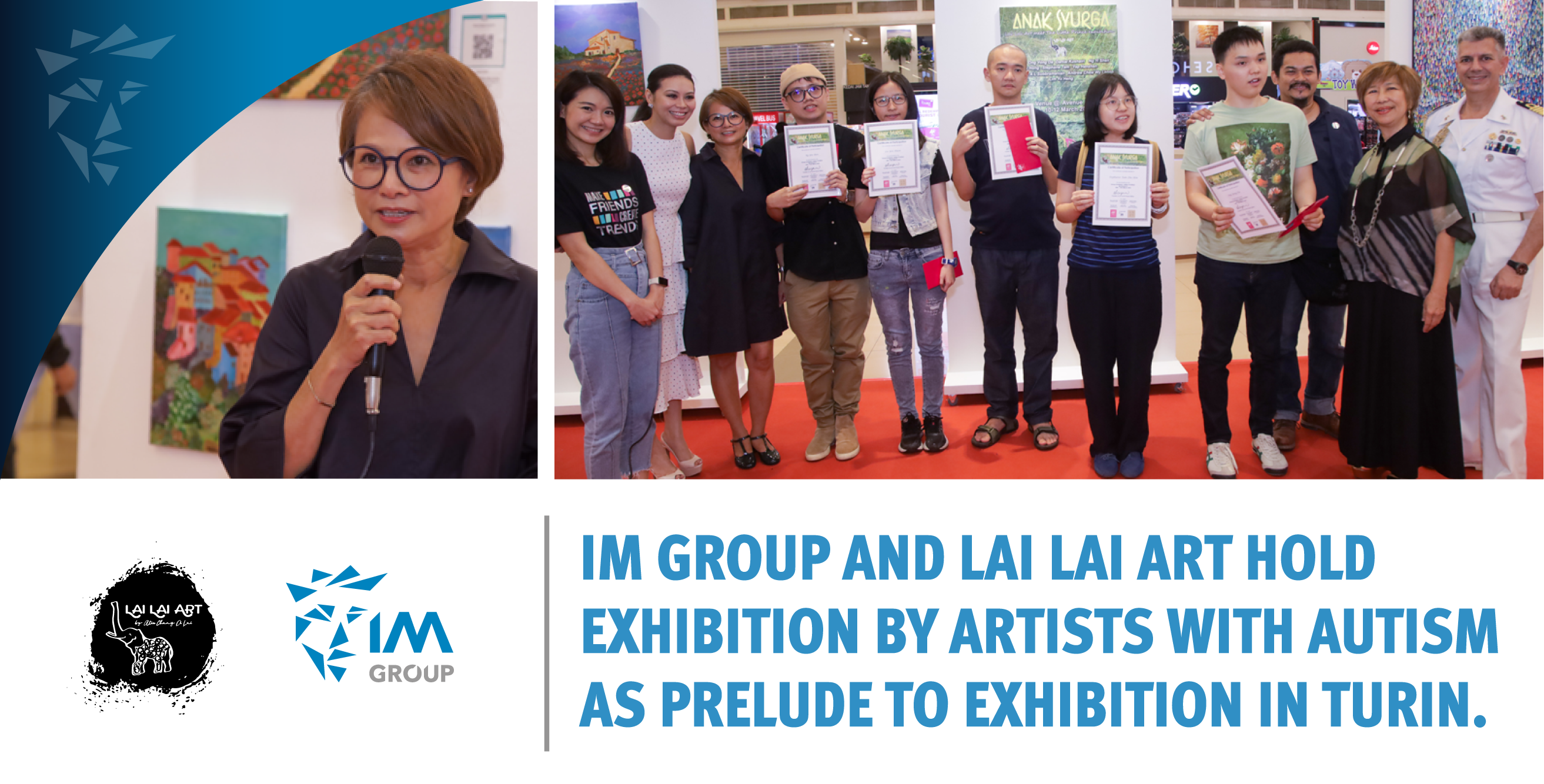 IM GROUP AND LAI LAI ART HOLD EXHIBITION BY ARTISTS WITH AUTISM AS ...